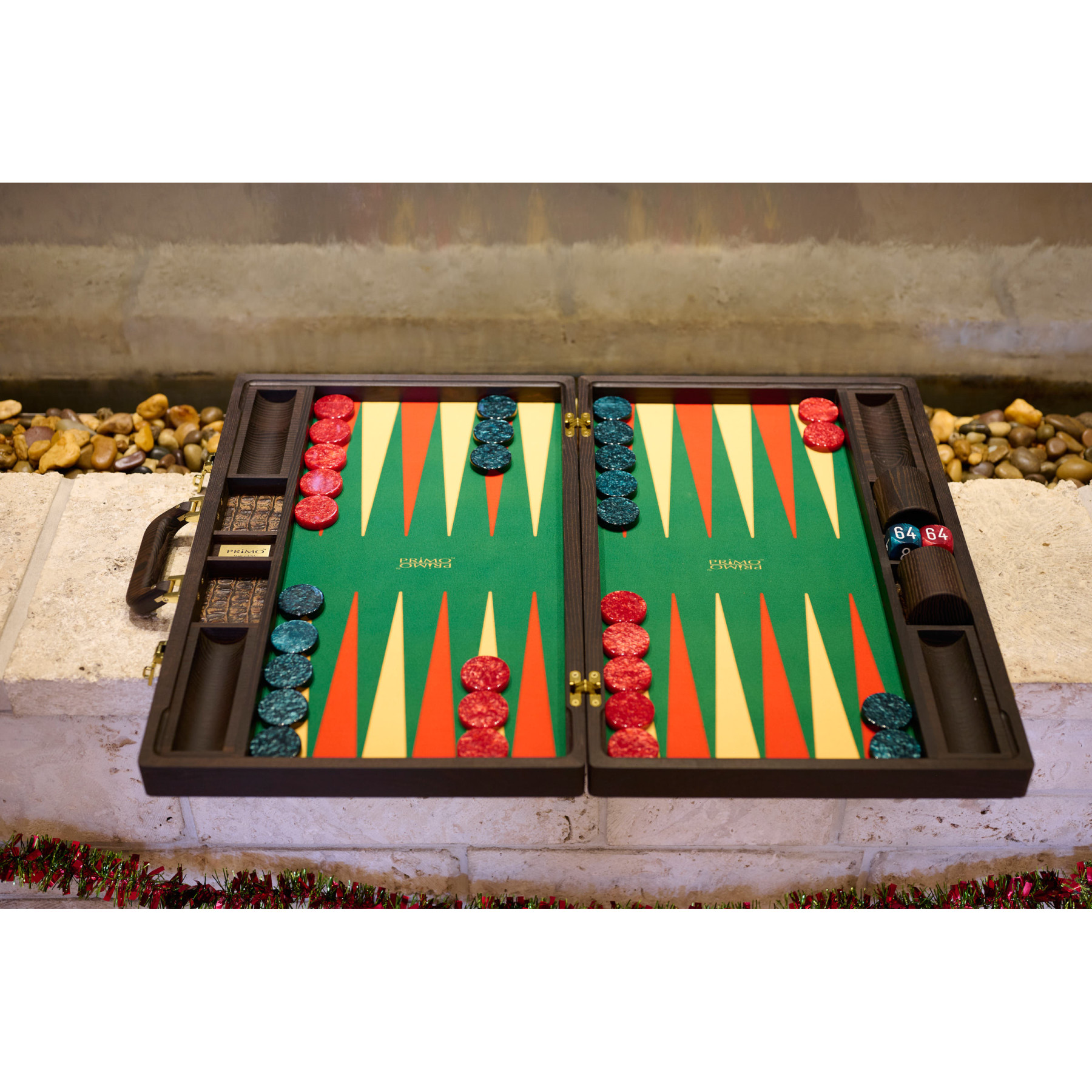 PRIMO Classic Backgammon Board Casino