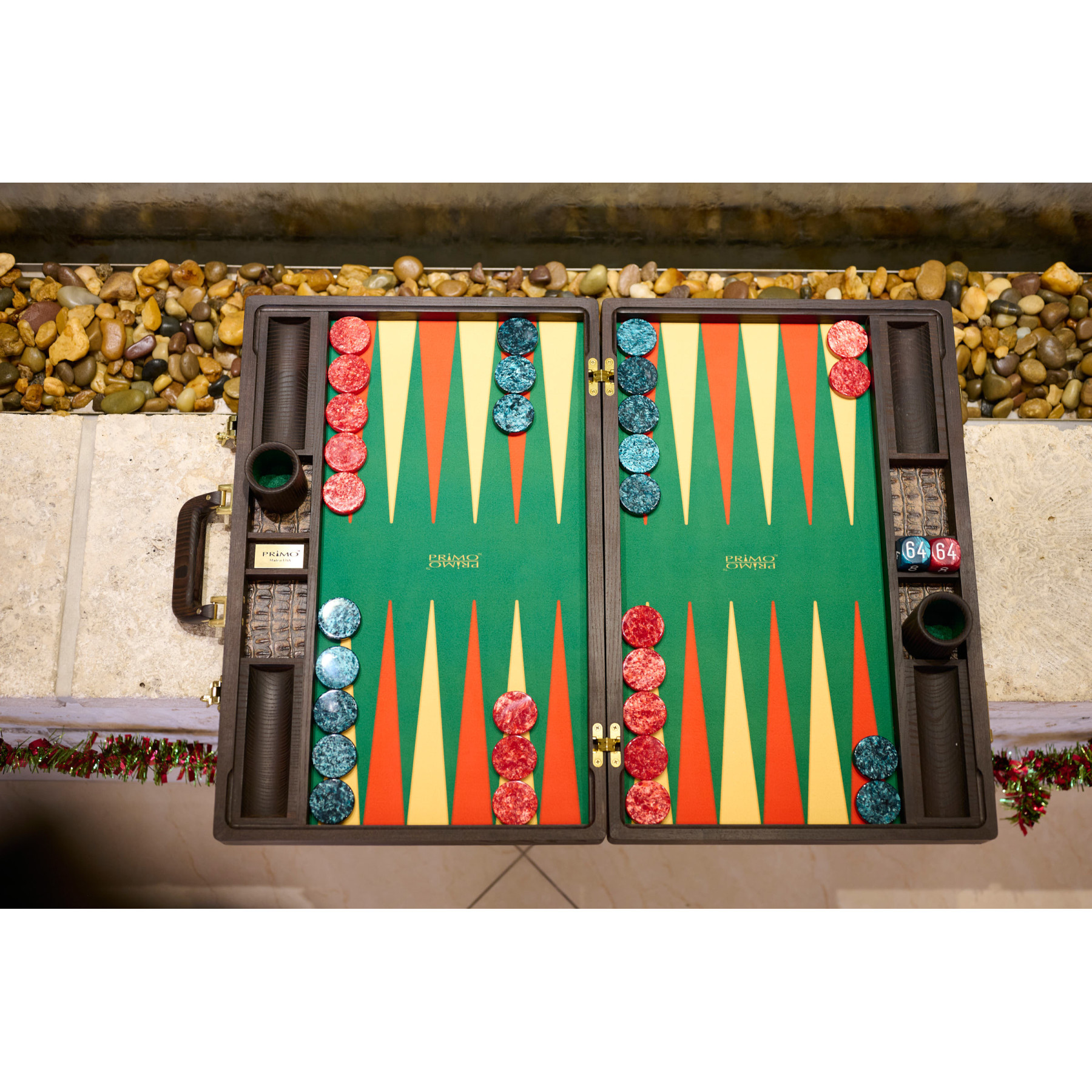 PRIMO Classic Backgammon Board Casino