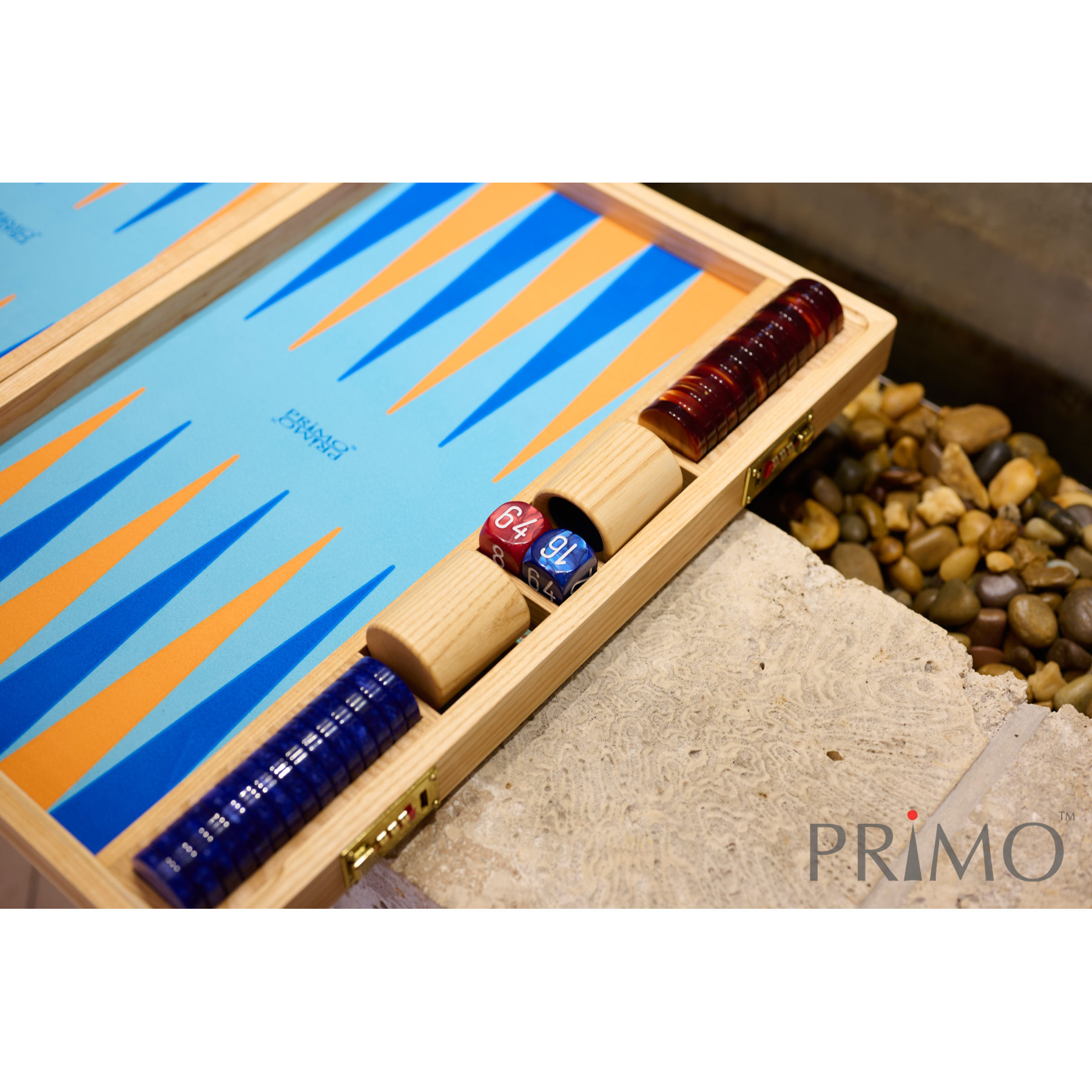 PRIMO Classic Backgammon Board Florida