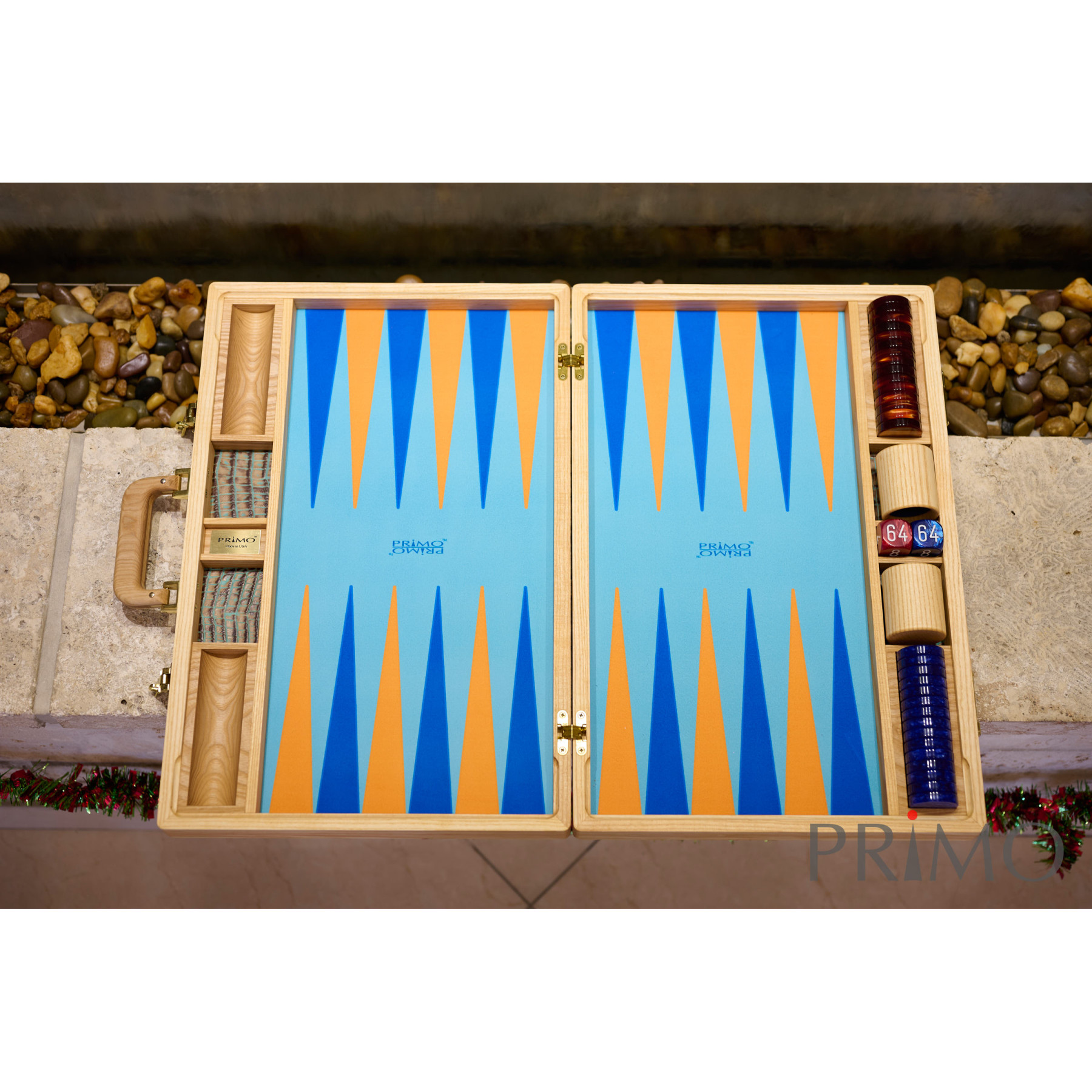 PRIMO Classic Backgammon Board Florida