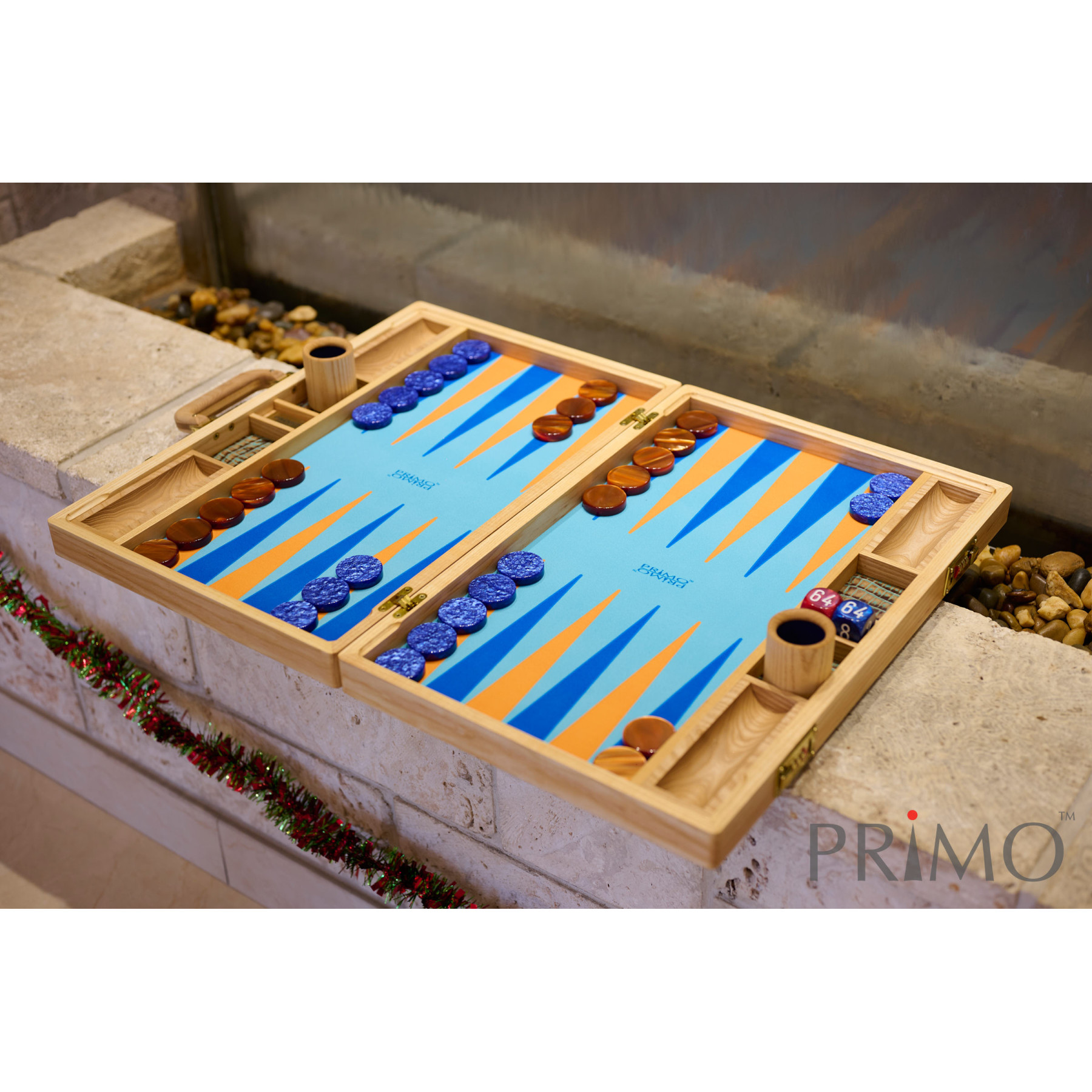 PRIMO Classic Backgammon Board Florida