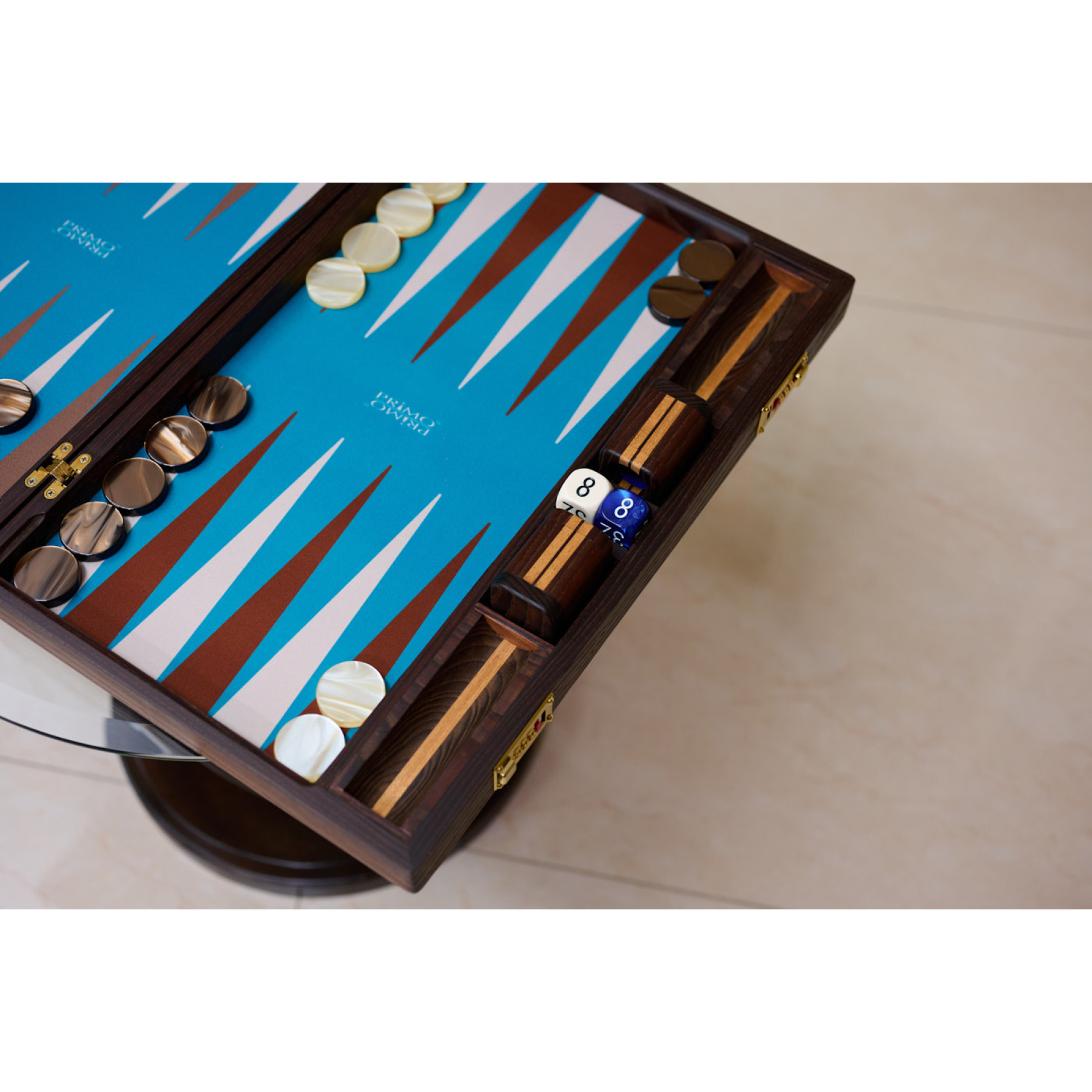 PRIMO "Texas" Luxury Backgammon Board Set "Master" Mod - (Genuine ...