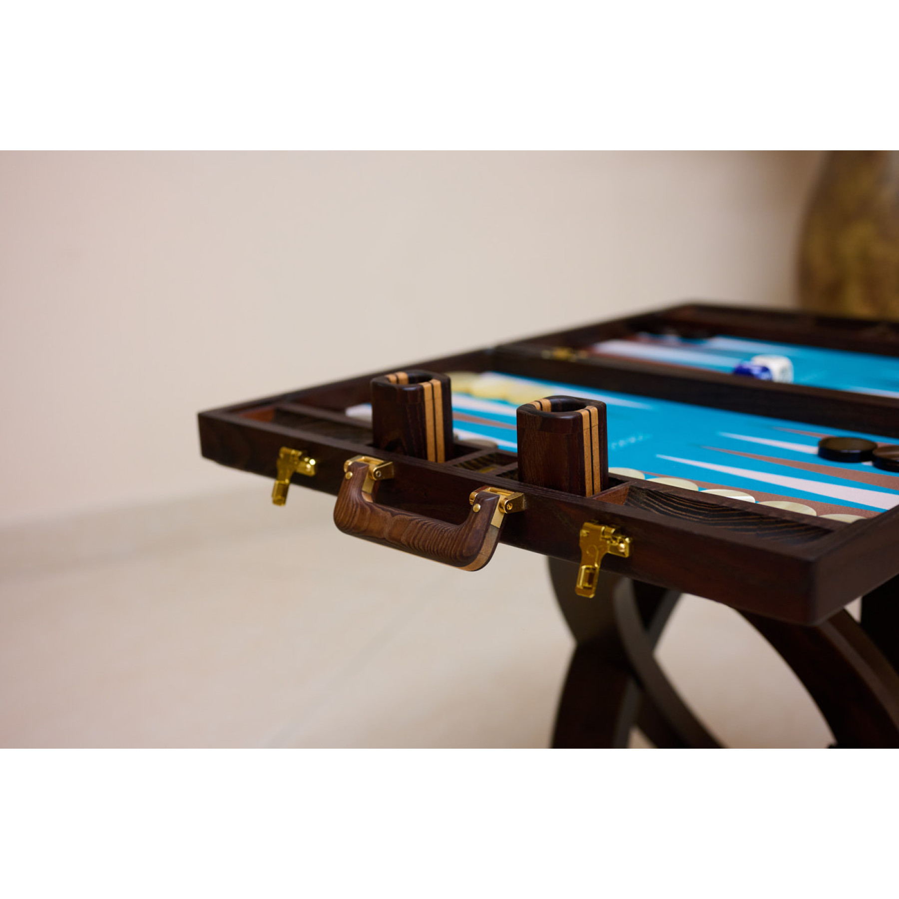 PRIMO "Texas" Luxury Backgammon Board Set "Master" Mod - (Genuine ...