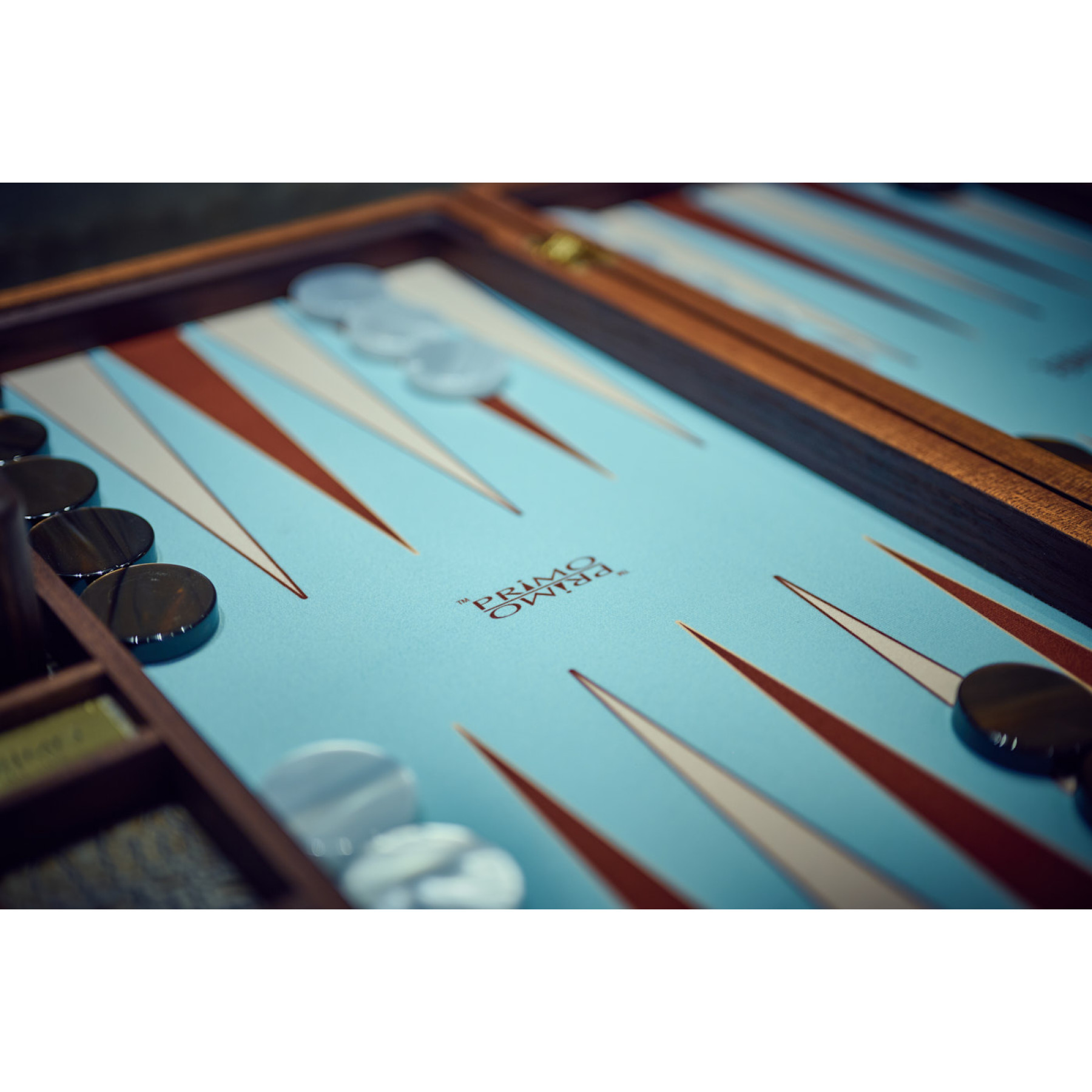 PRIMO "Croco" Luxury Backgammon Board Set "Master" Mod - (22 1/4" Croco ...